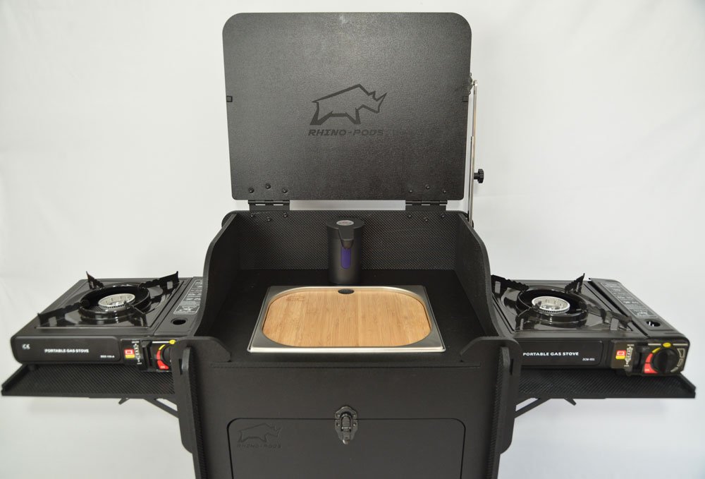 Rhino Pods – Cooking for adventure. A tough stand-alone kitchen in a ...